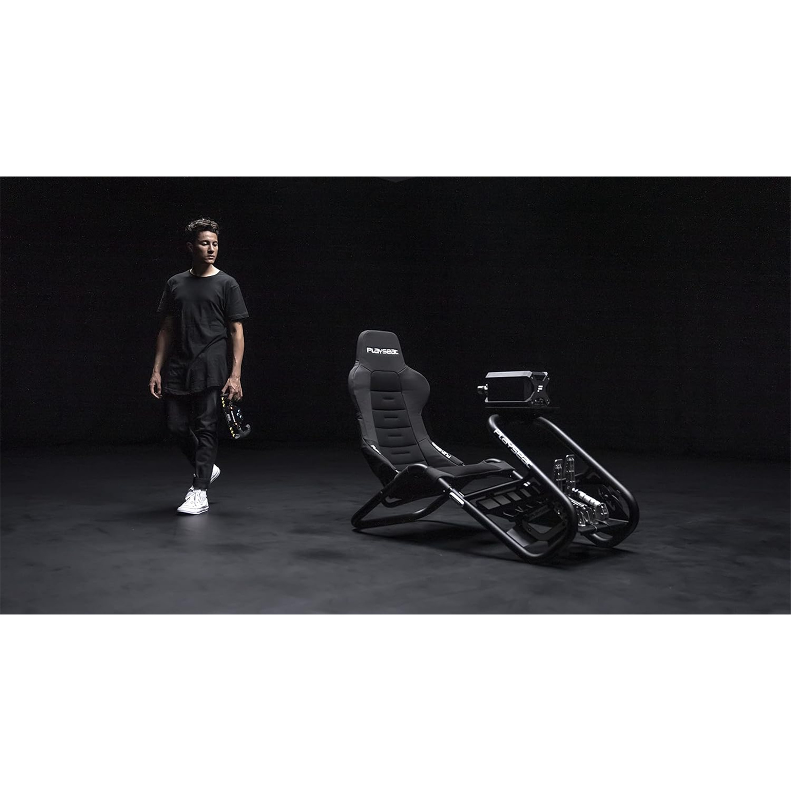 Buy the PLAYSEAT Trophy Sim Racing Cockpit - Black ( PSTY ) online ...