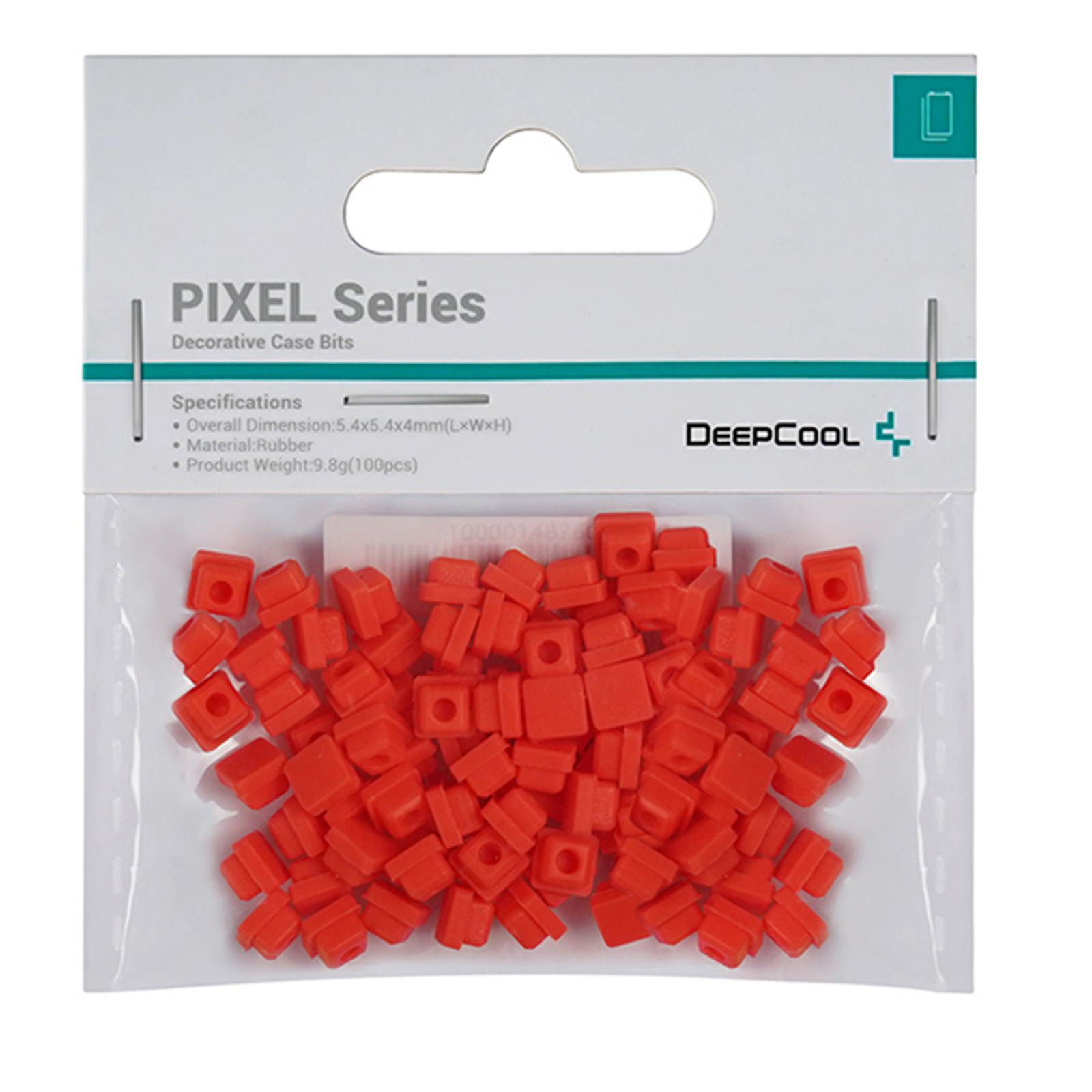 Buy the DEEPCOOL PIXEL RED Decorations. Can be attached to mesh of ...