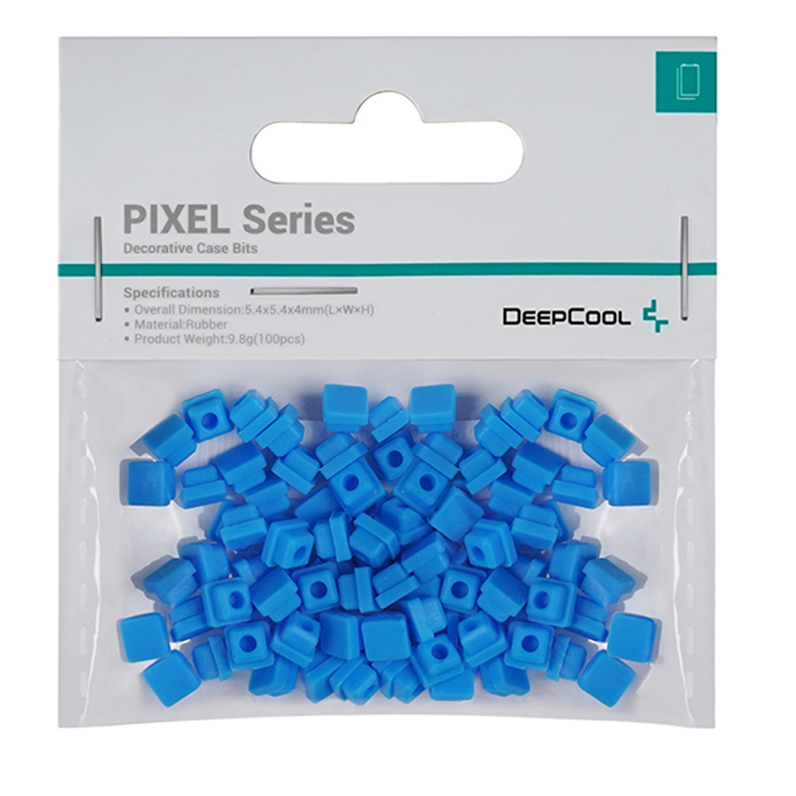 Buy the DEEPCOOL PIXEL BLUE Decorations. Can be attached to mesh of ...