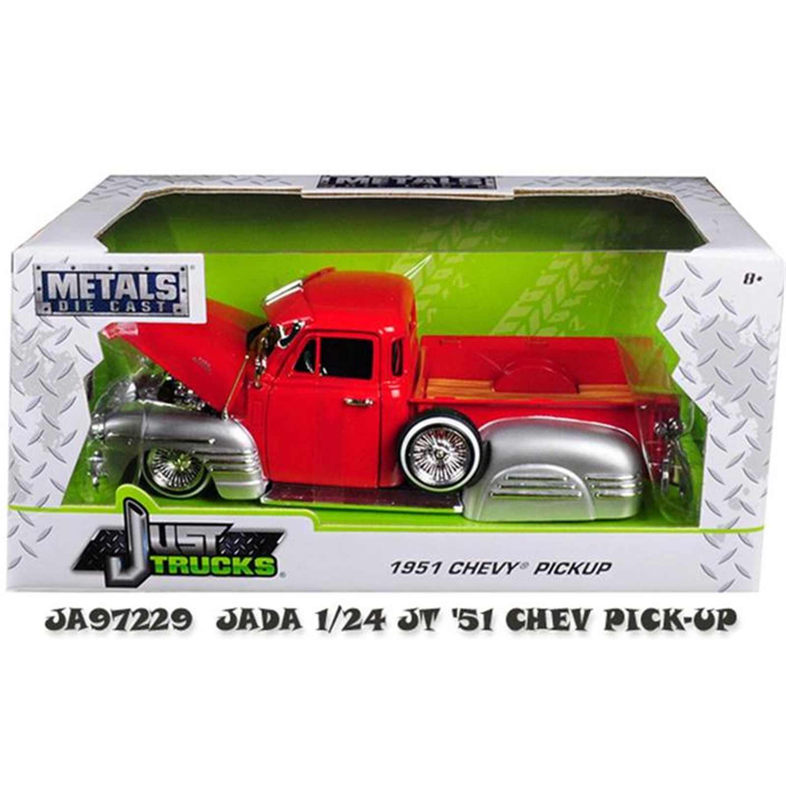 Buy the Jada - 1/24 - Just Trucks - 1951 - Chevy Pickup ( Jada JA97229 ...