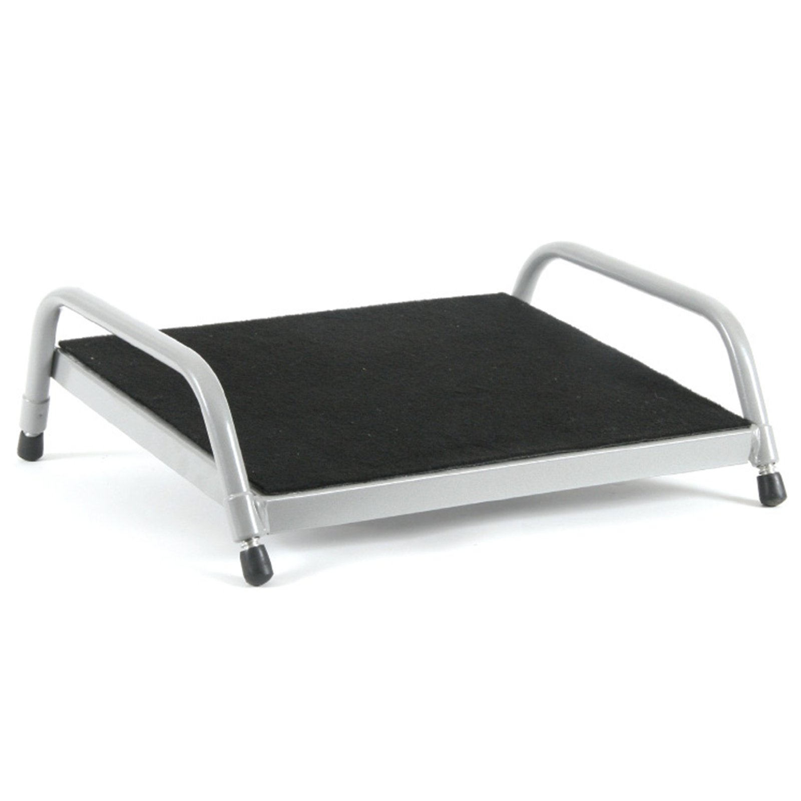 Buy the Fluteline Large Footrest - Silver Elite Frame With Black Carpet ...