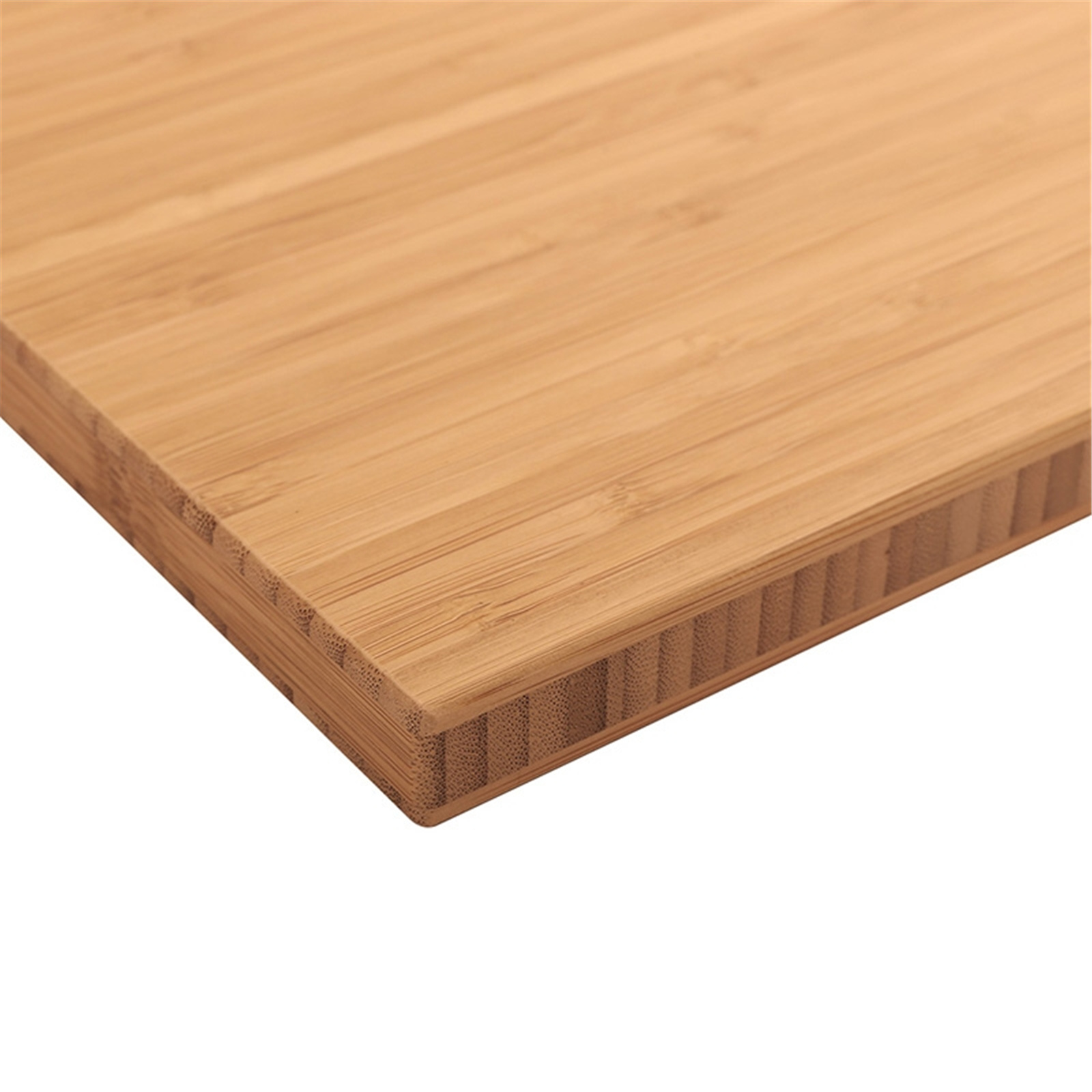 Buy the FlexiSpot Table Top Part - Curved Bamboo Desktop Only ...