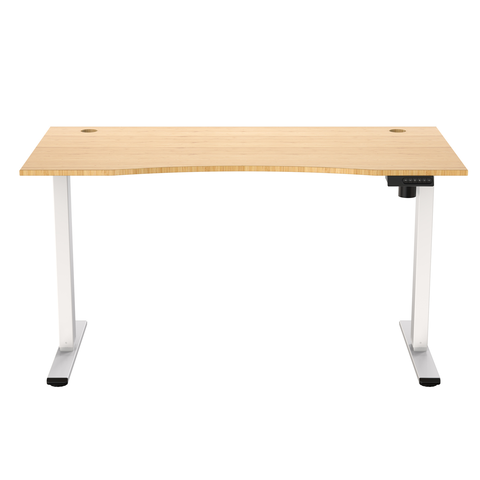 Buy the FlexiSpot E2 Pro Essential Standing Desk - 1400x700mm - Bamboo ...