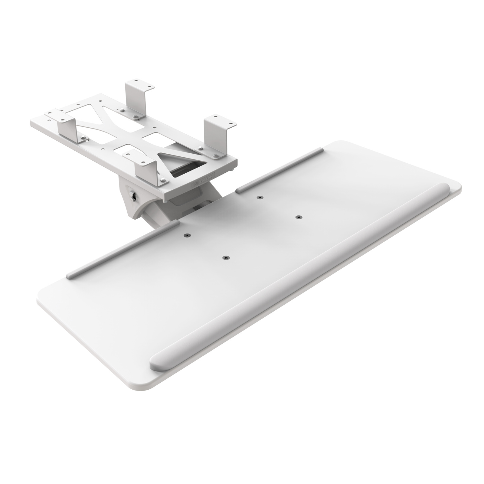 Buy the Loctek KT101 White Adjustable Keyboard Tray - Under Desk ...