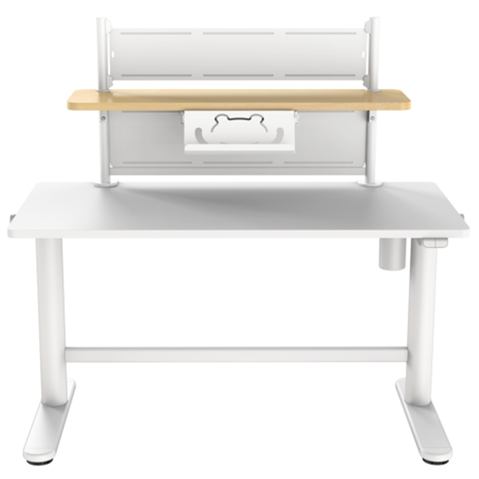 Buy the Loctek CD101 Height Adjustable Study Desk With Book Shelf ...