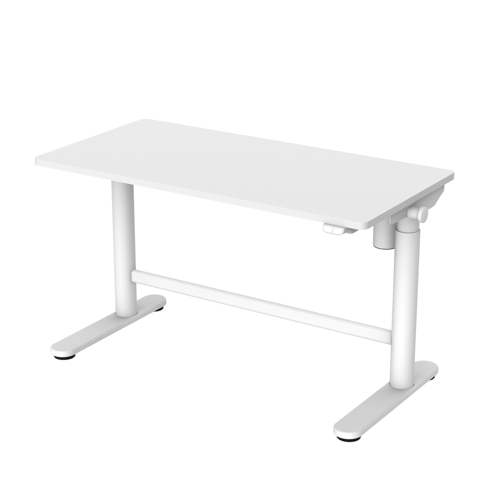 Buy the Loctek CD101 Height Adjustable Study Desk - 1000x500x18mm White ...