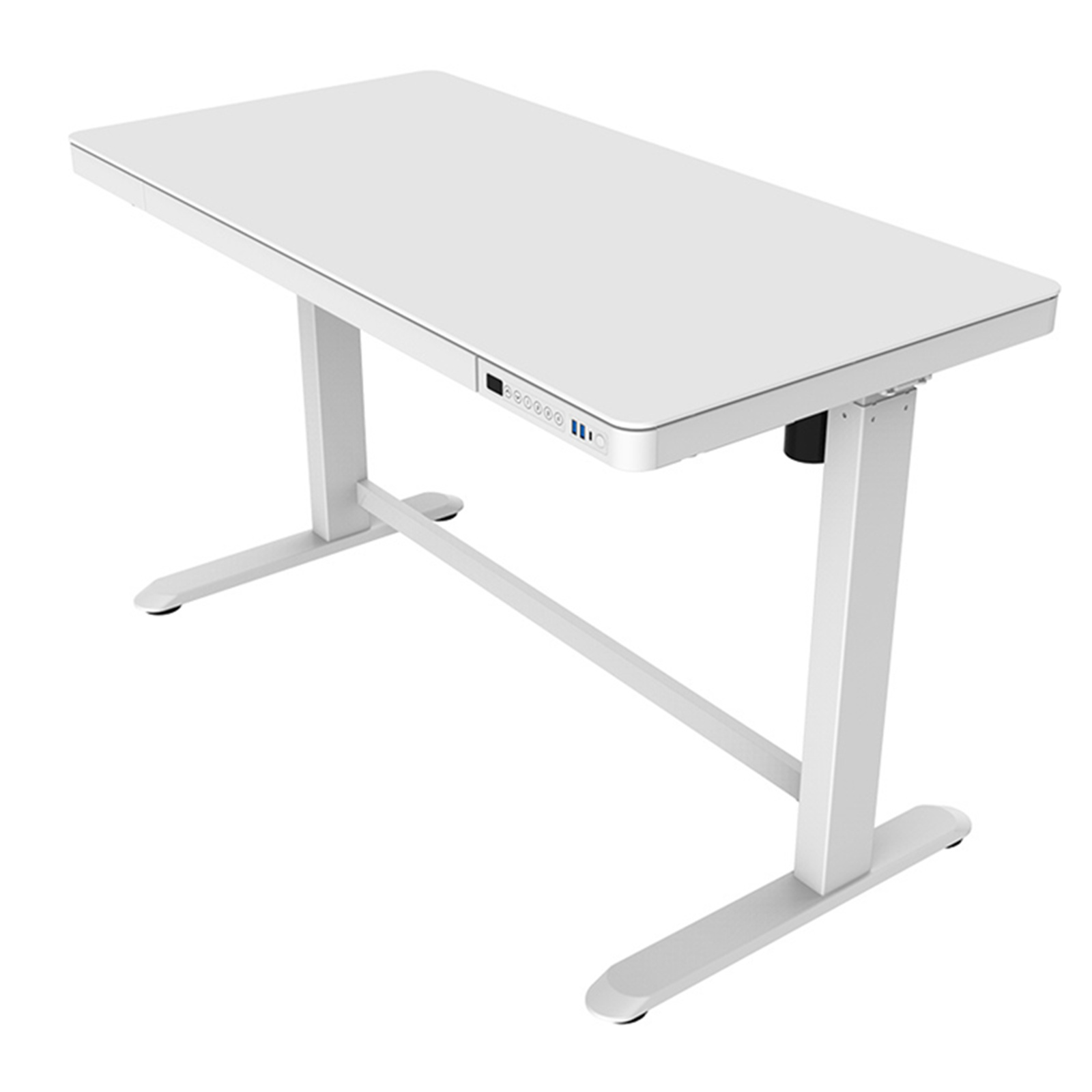 Buy the Loctek Home & Office All-in-One Standing Desk Tempered Glass ...