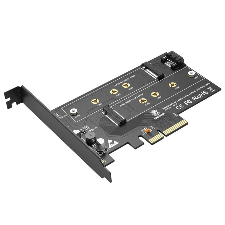 Buy the kingshare KS-NVX405 B/M KEY Nvme M.2 NGFF SSD to PCI-e X4 3.0 ...