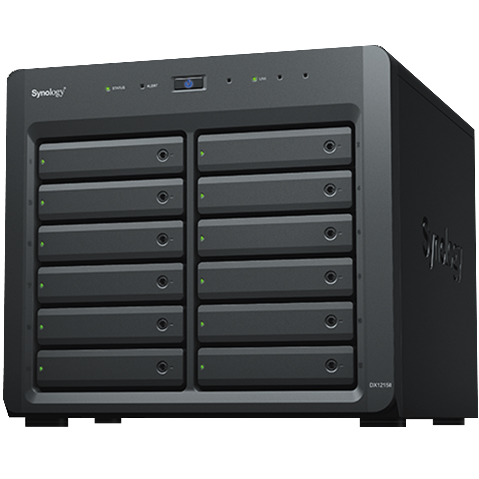 Buy the Synology Expansion Unit DX1215 II 12-Bay 3.5"/2.5" bays, Tower ...