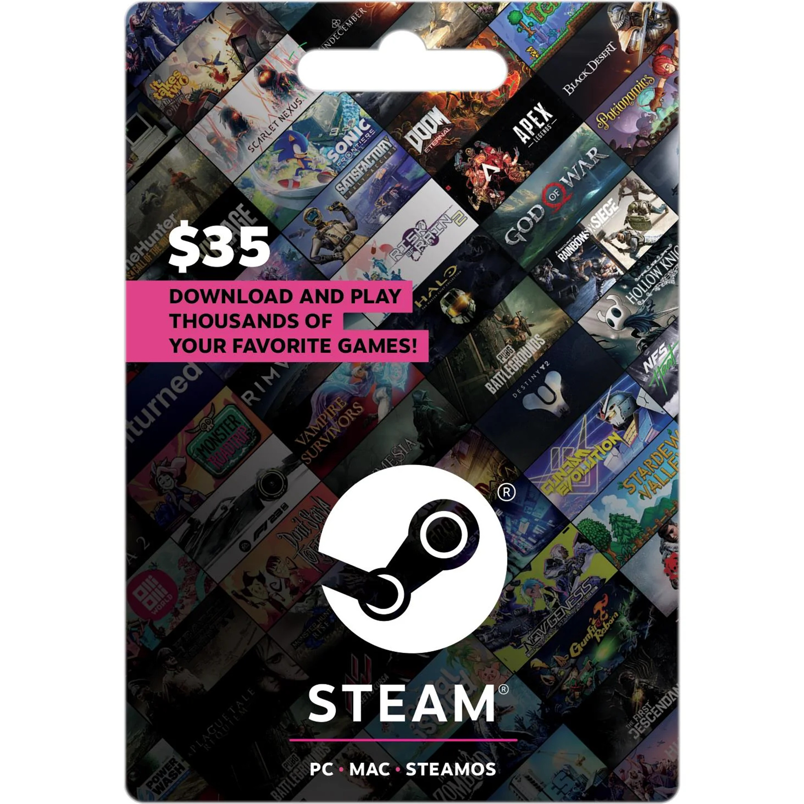 Buy the STEAM $35 NZ POSA Card ( NZICST35 ) online - PBTech.co.nz