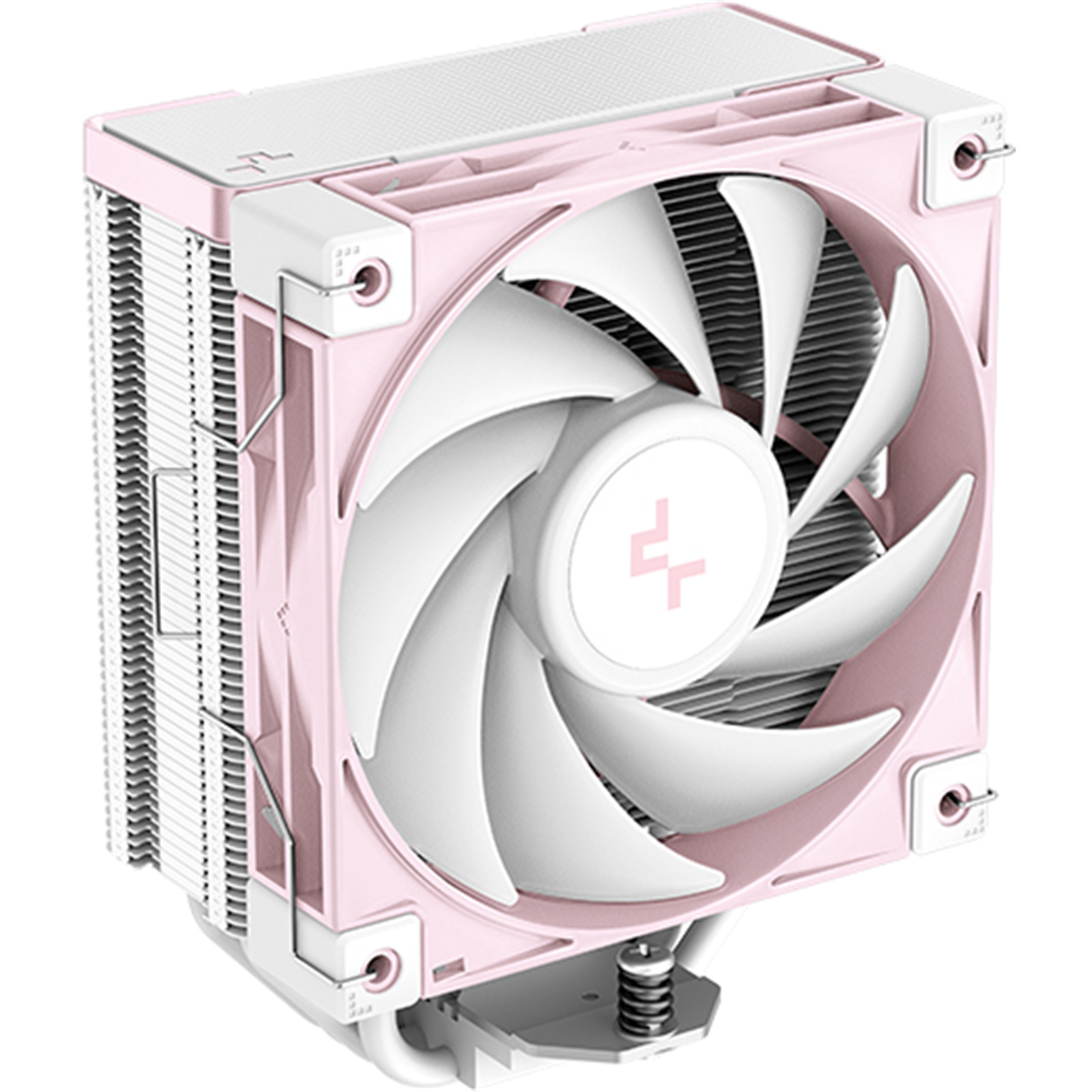Buy the DEEPCOOL AK400 Pink CPU Cooler 1x 120mm Fan, 155mm Clearance ...