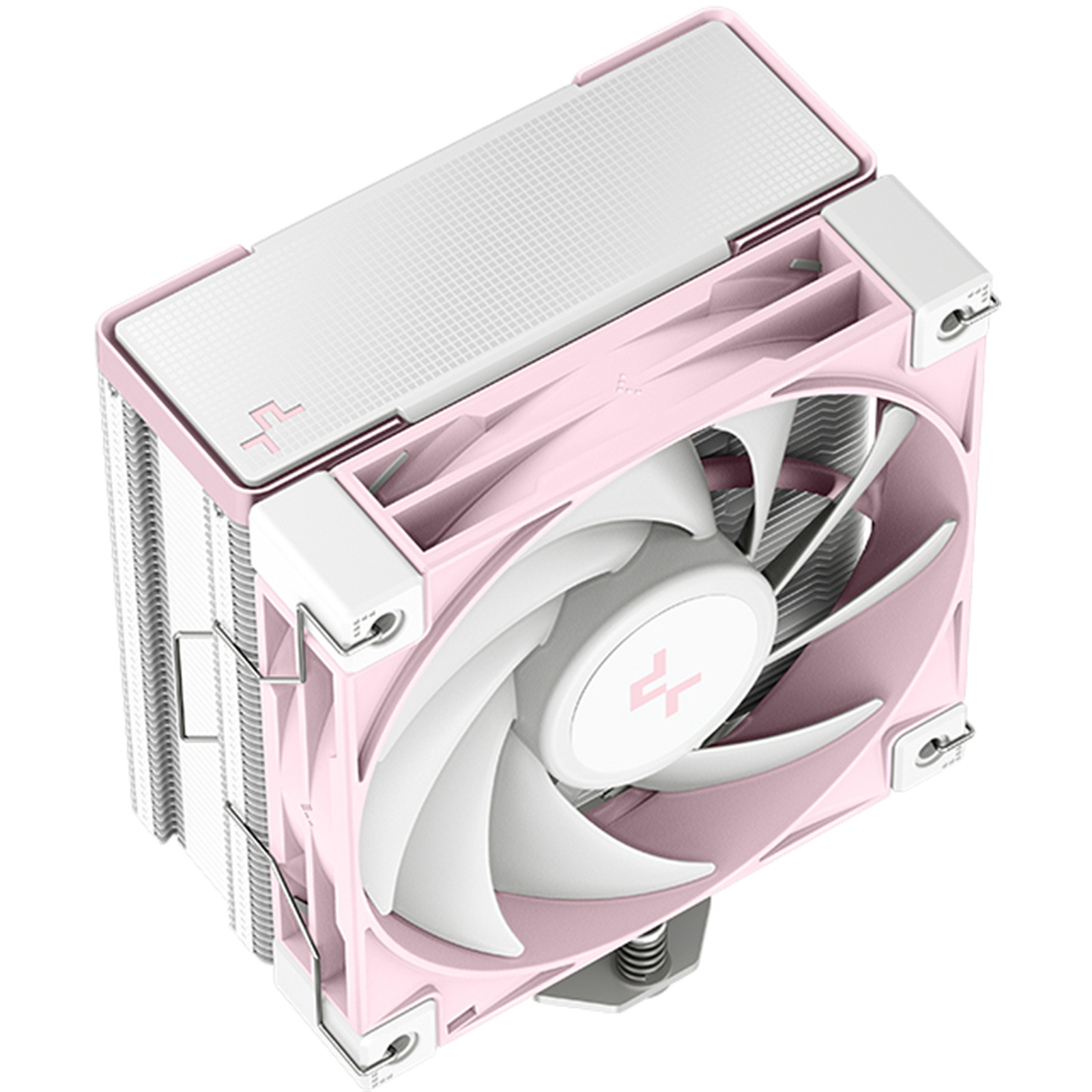 Buy the DEEPCOOL AK400 Pink CPU Cooler 1x 120mm Fan, 155mm Clearance ...