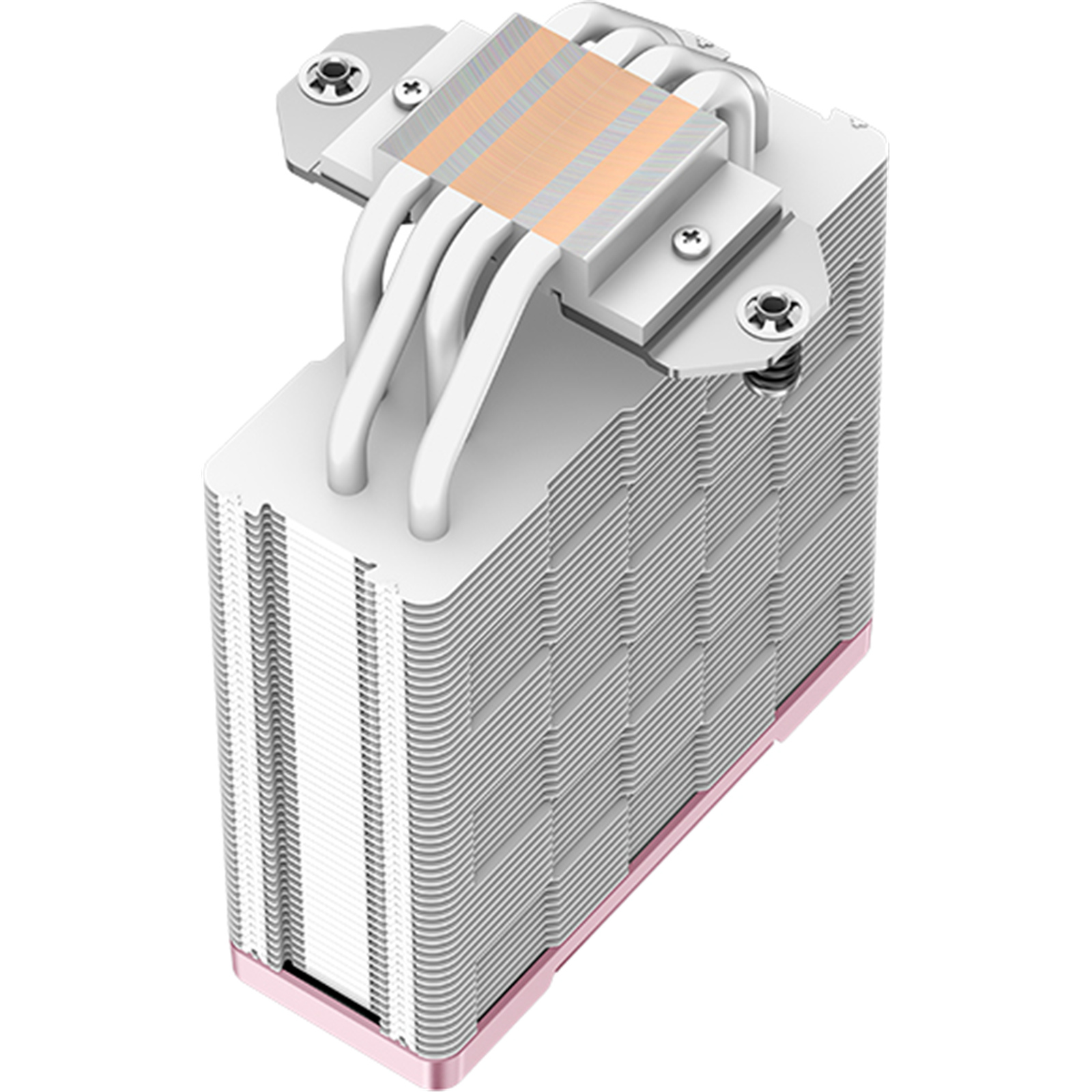 Buy the DEEPCOOL AK400 Pink CPU Cooler 1x 120mm Fan, 155mm Clearance ...
