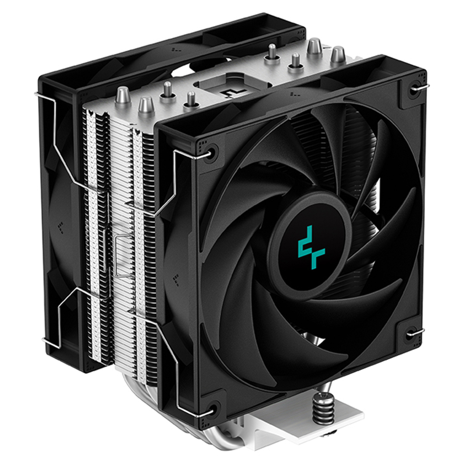 Buy the DEEPCOOL AG400 Plus CPU Cooler 2x 120mm Fans, 150mm Clearance ...