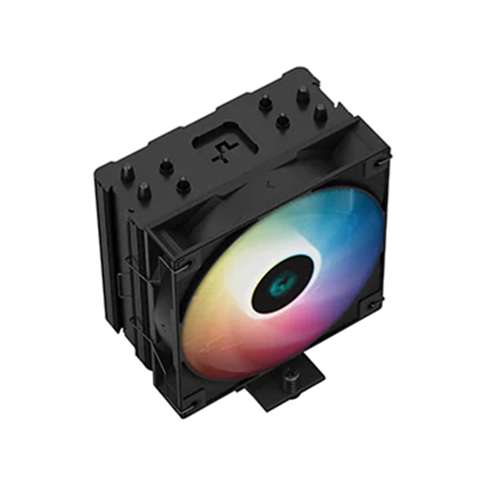 Buy the DEEPCOOL AG400 Black ARGB 1x 120MM aRGB Fan, 150mm Clearance ...