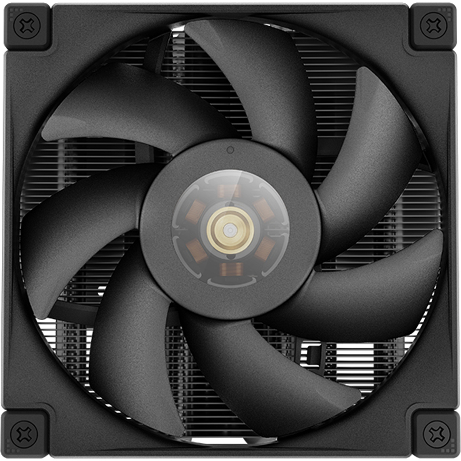 Buy the DEEPCOOL AN400 BK Low-profile CPU Cooler 1x 92mm Fan, 4 ...