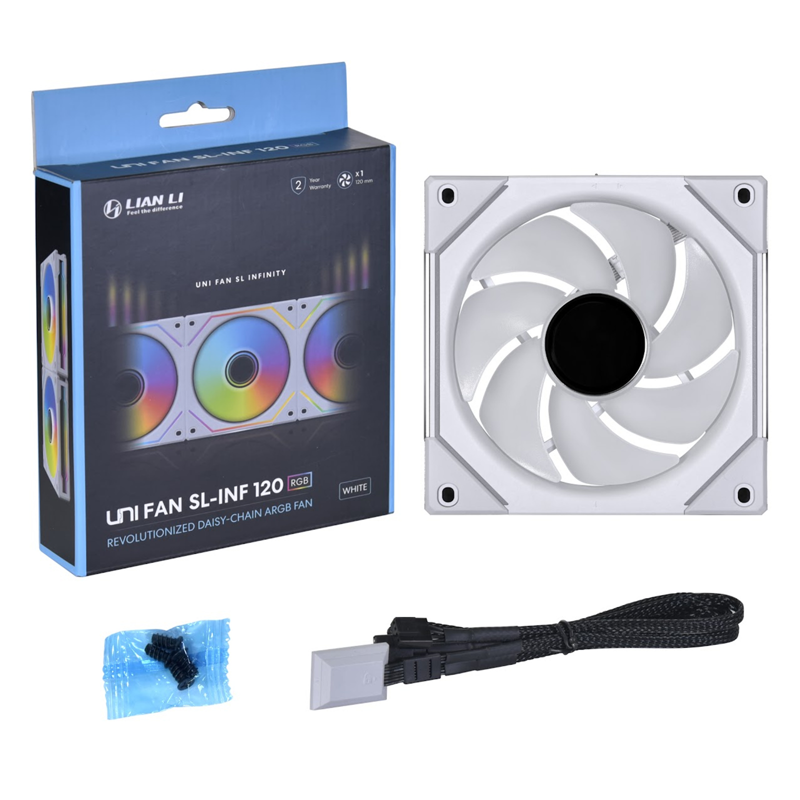 Buy the Lian Li UNI FAN SL Infinity Digital Addressable RGB 120 Fan ...