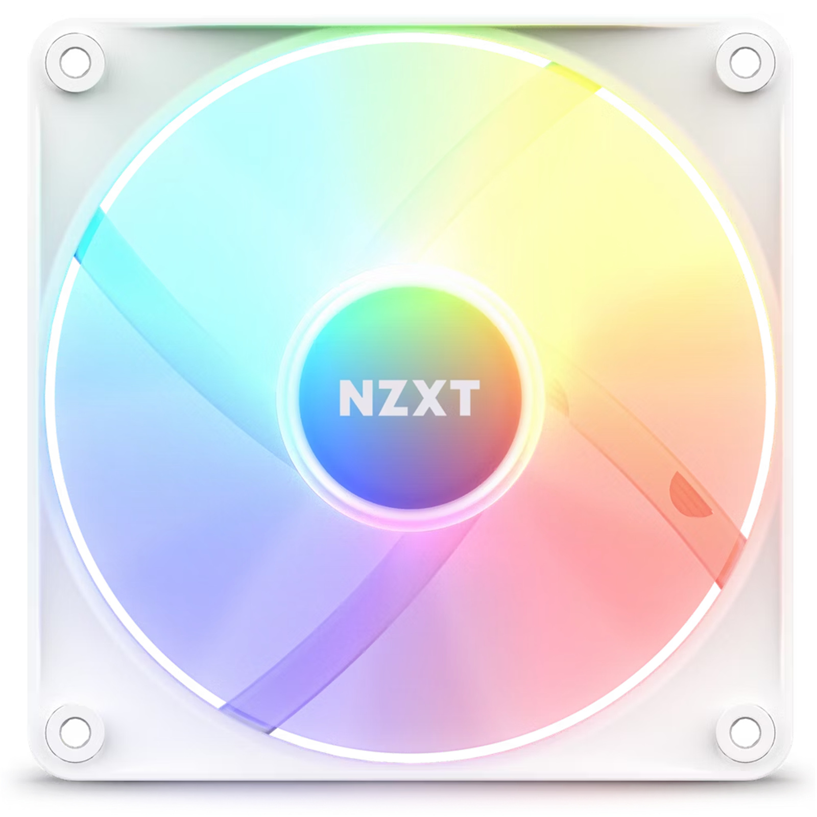 Buy the NZXT F120 Core RGB White 120mm RGB FAN, Single pack, Requires ...