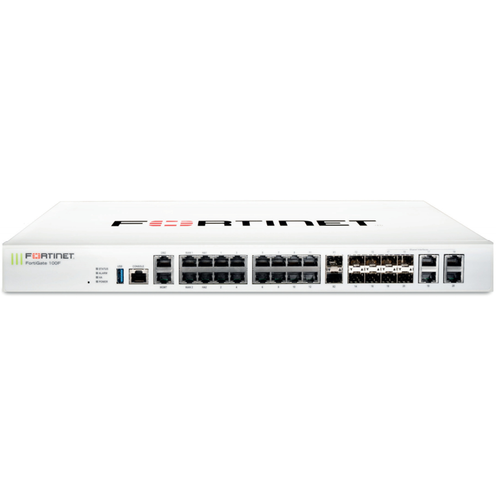 Buy the Fortinet FG-100F Enterprise Firewall 22x GE RJ45 ports (2x WAN ...