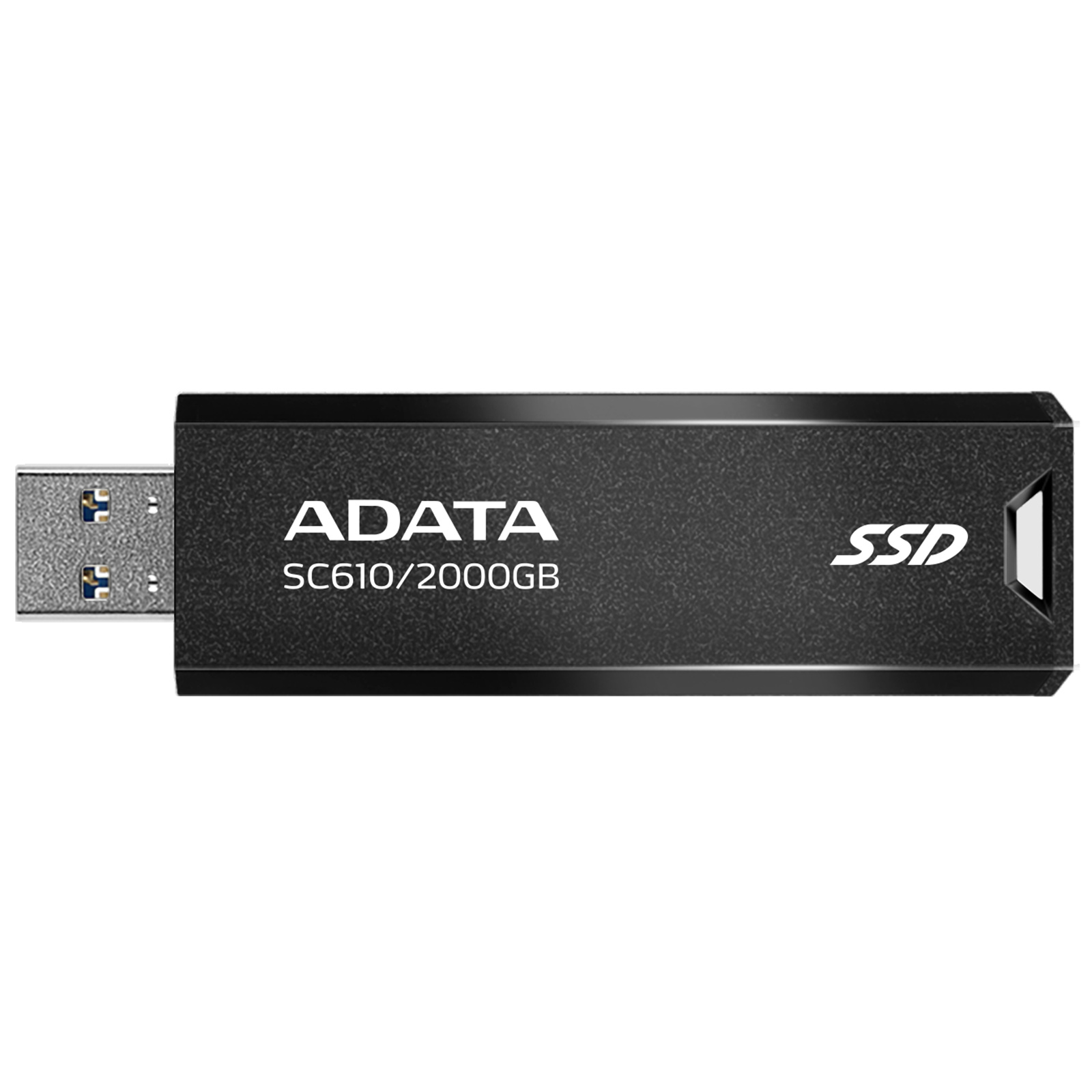 Buy the ADATA SC610 2TB Retractable USB Portable SSD ( SC610-2000G-CBK ...