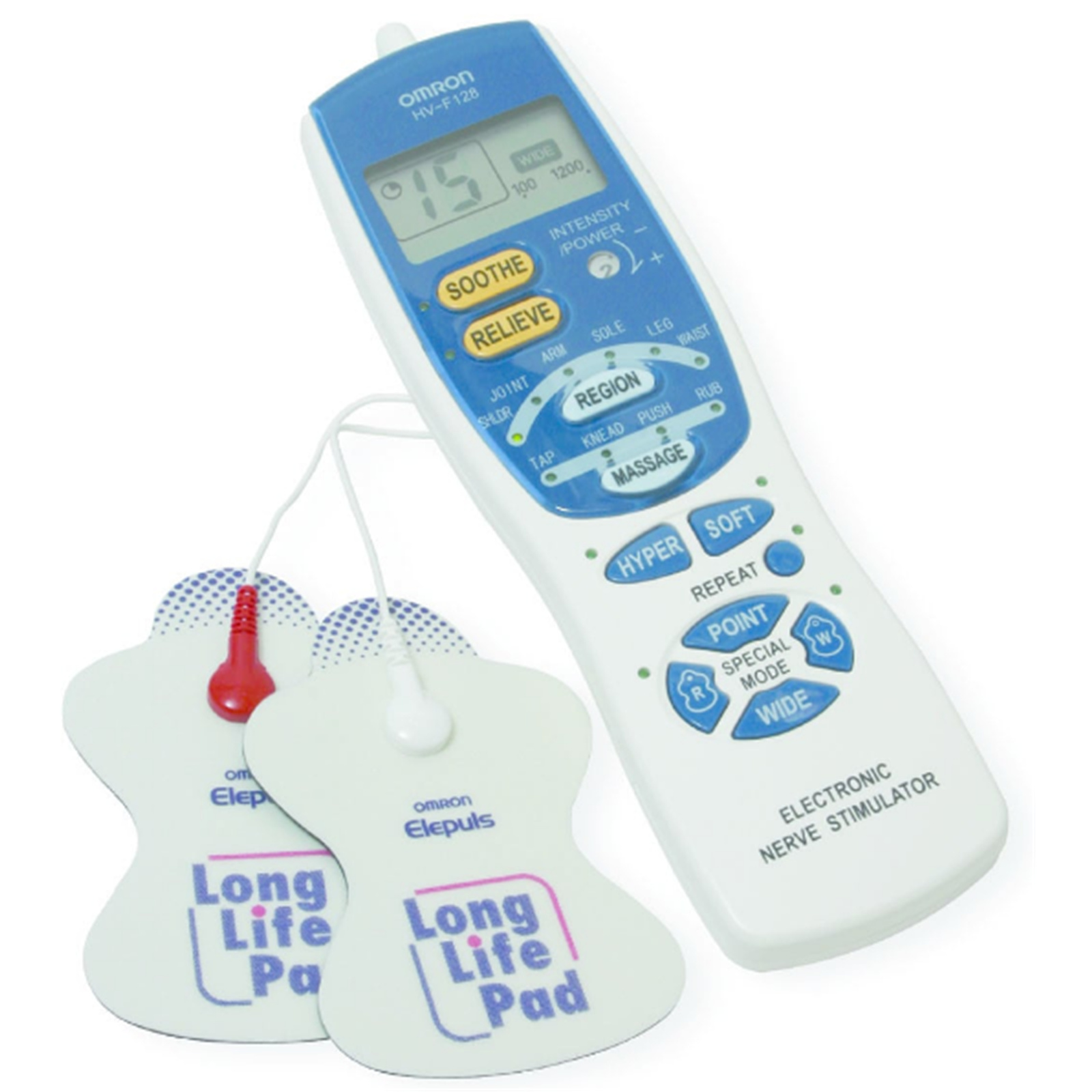 Buy the Omron Premium HVF128 TENS Machine / Therapy Device - Provides ...