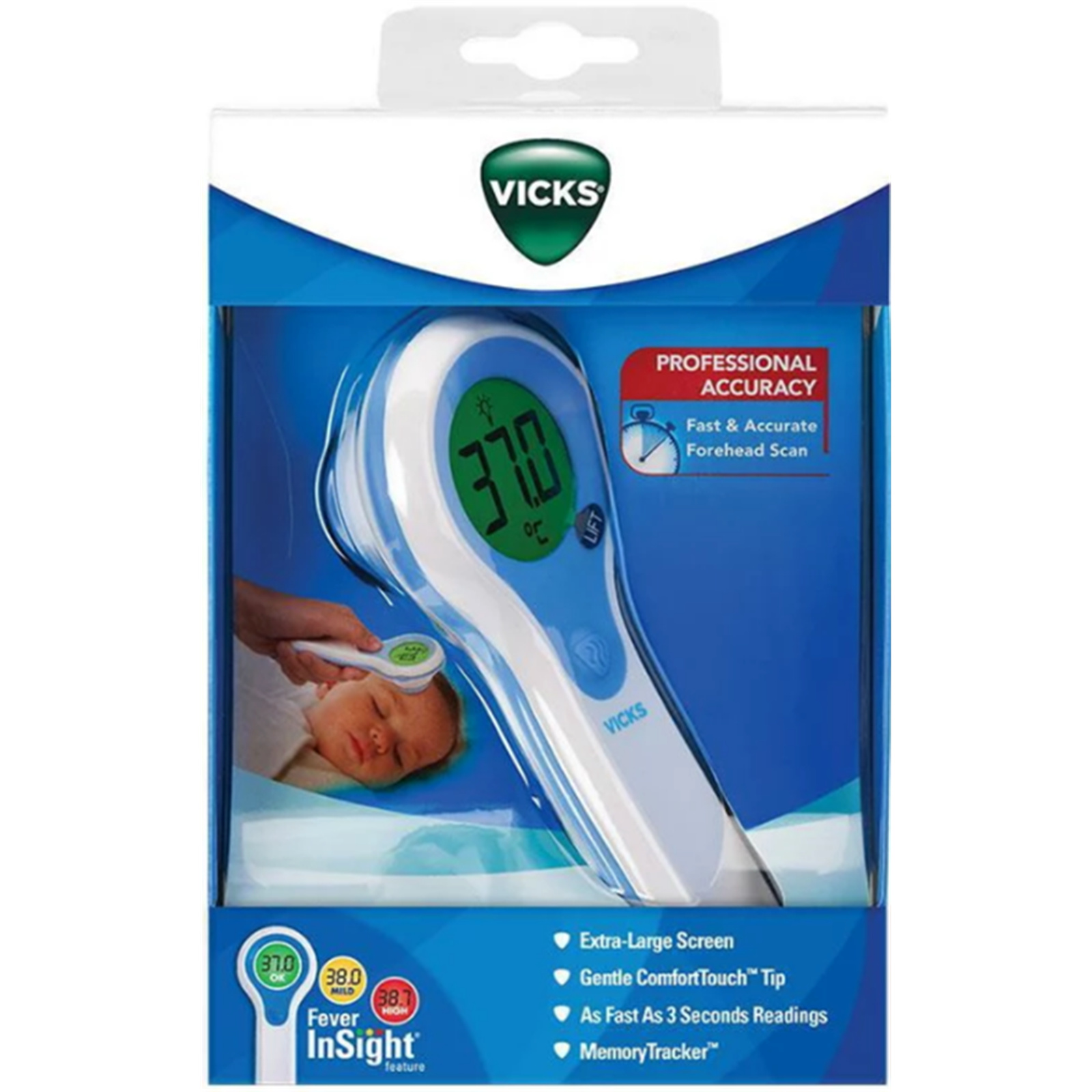 Buy the Vicks V977 Forehead Thermometer ( HEAVCK0001 ) online - PBTech.co.nz