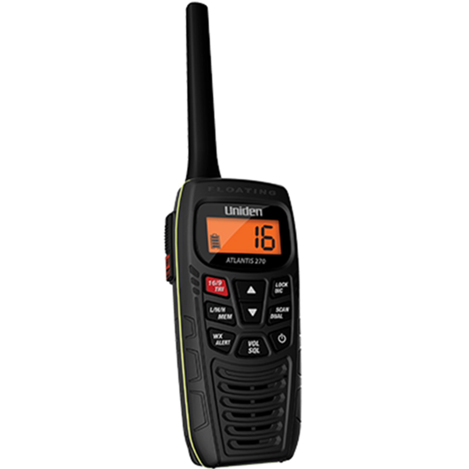 Buy the Uniden ATLANTIS 270 6W FLOATING VHF Handheld ( ATLANTIS 270 ...