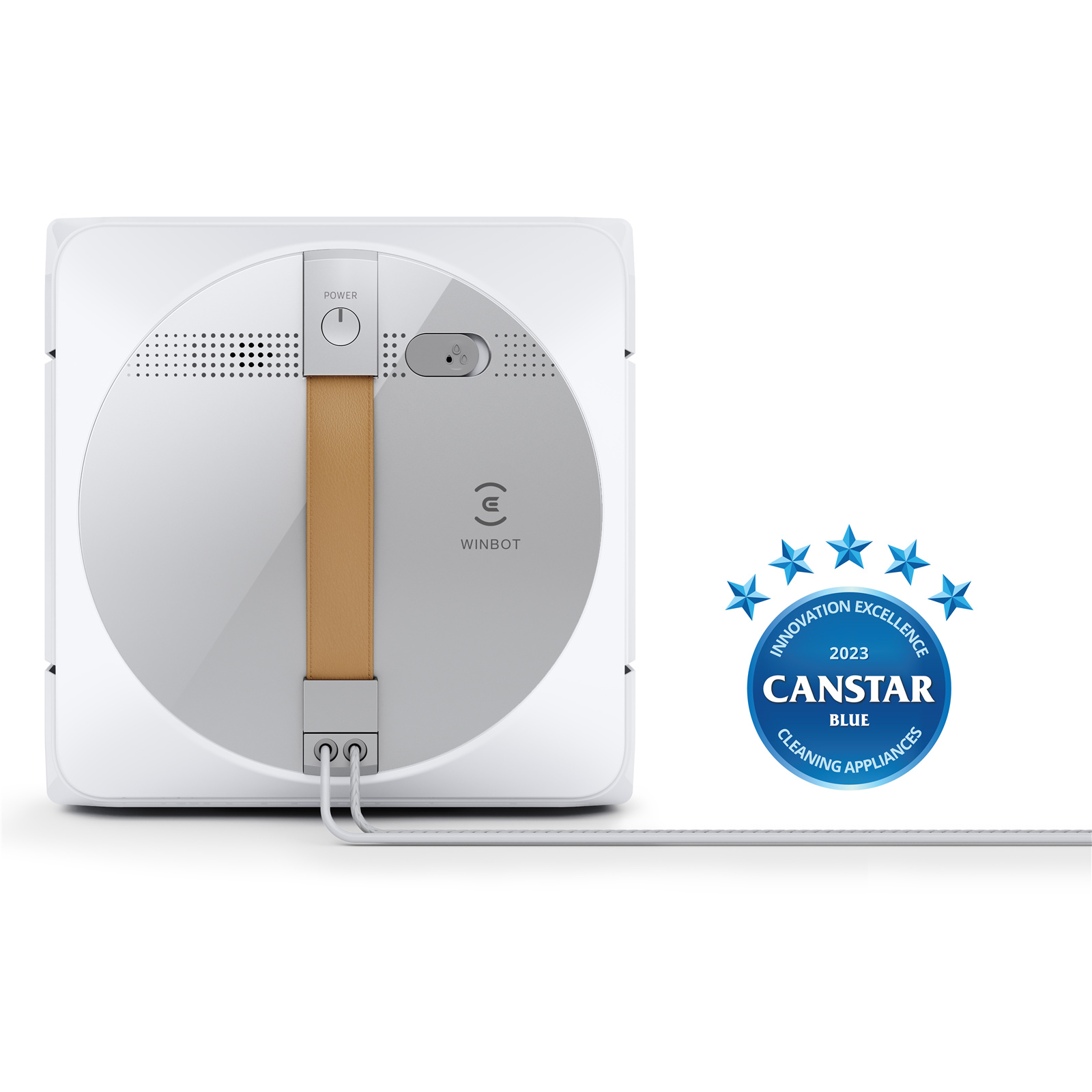 Buy the EcoVacs Winbot W1 Pro Smart Window Cleaning Robot 2800Pa Power ...