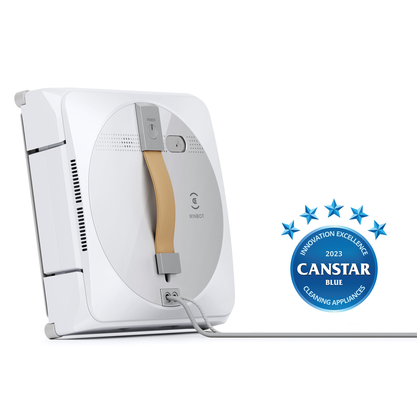 Buy the EcoVacs Winbot W1 Pro Smart Window Cleaning Robot 2800Pa Power ...