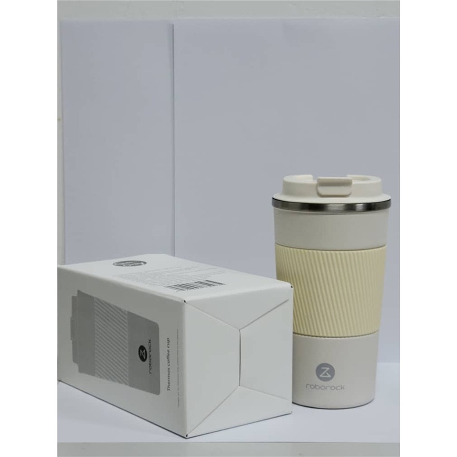 Buy the Roborock Coffee/Tea Cup Gift Pack Twill Silicone Mug - Beige ...