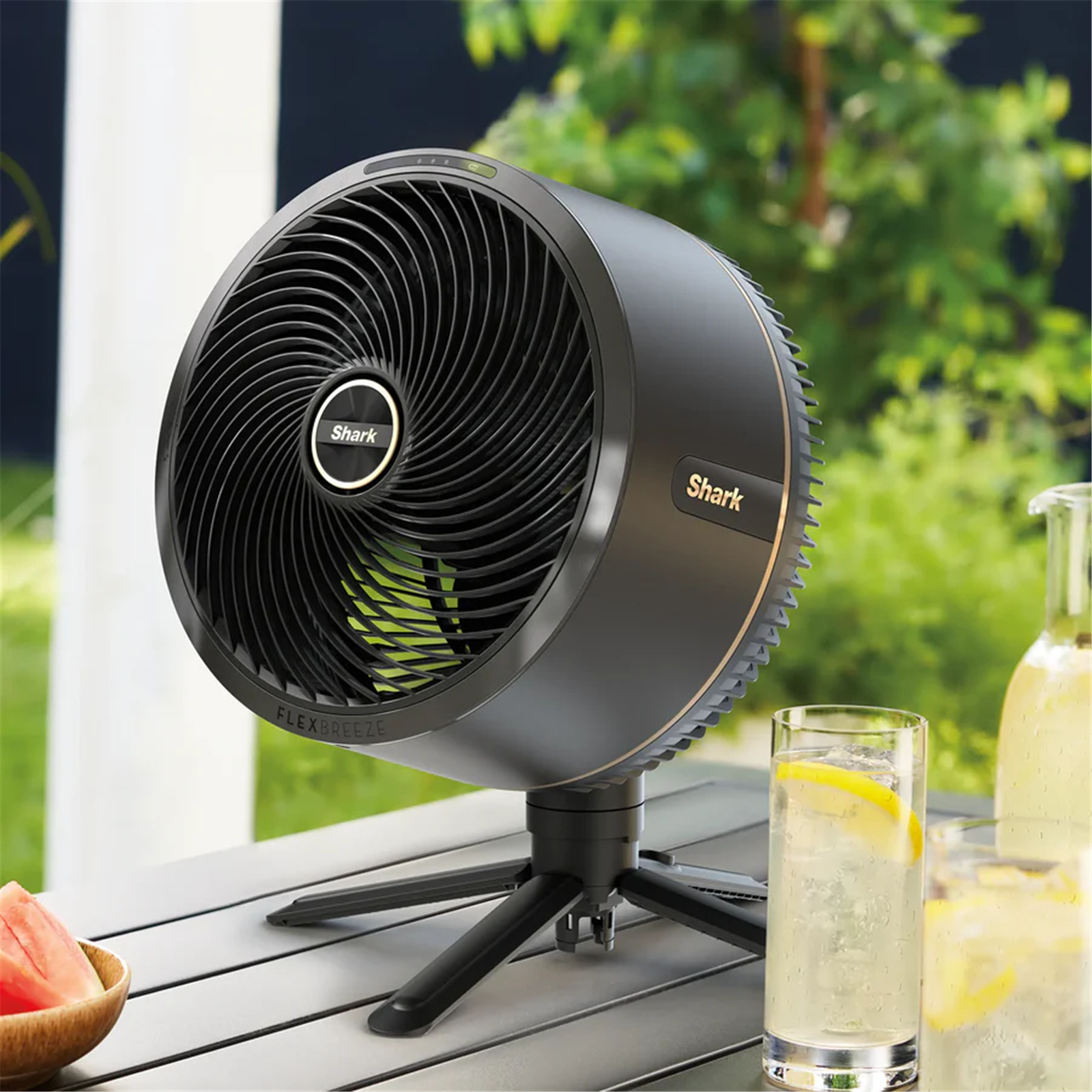 Buy the Shark FlexBreeze FA200 Cordless Fan & Remote Weather Resistant ...
