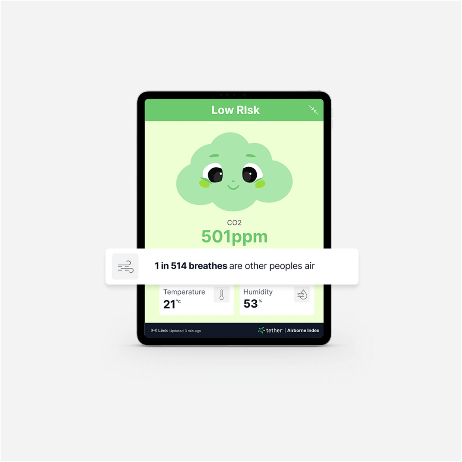Buy buying the Tether EnviroQ environmental Sensor