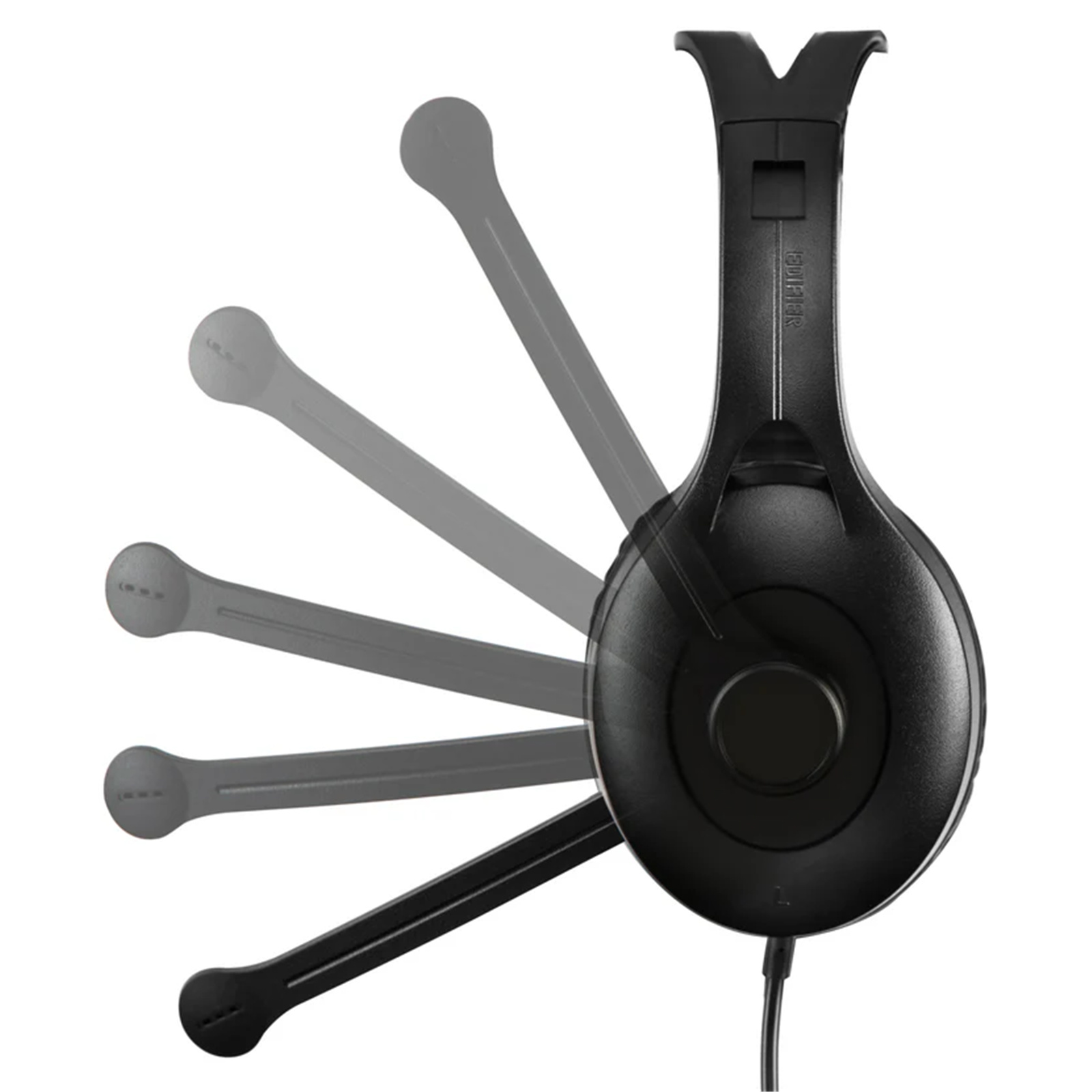 Buy the Edifier K800 USB Over-Ear Computer Headset with Boom Microphone ...