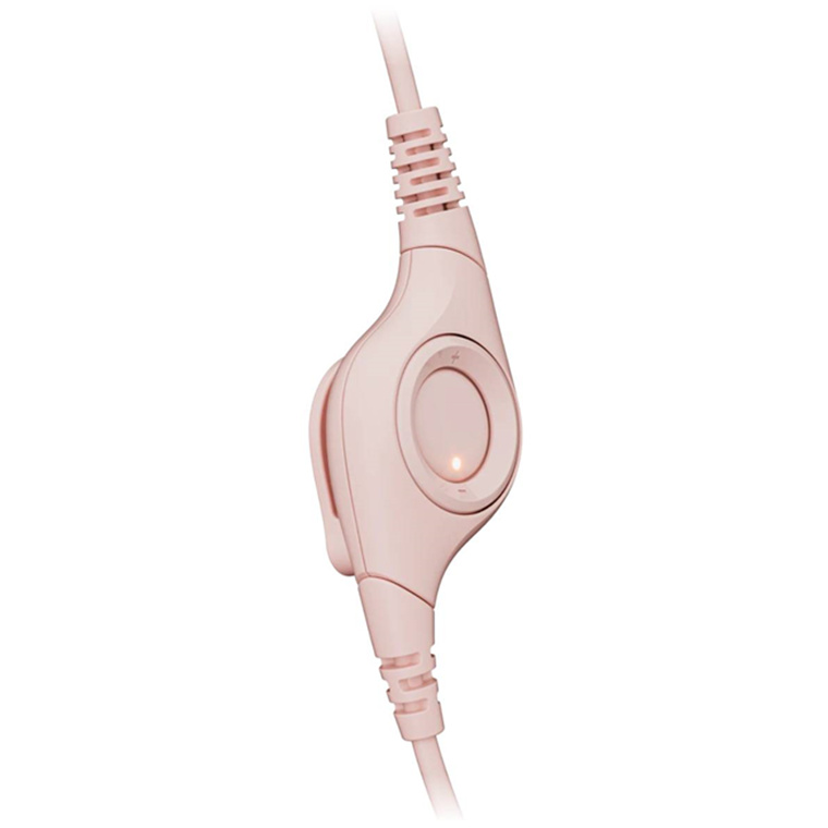Buy the Logitech H390 USB Digital Headset - Rose ( 981-001282 ) online ...