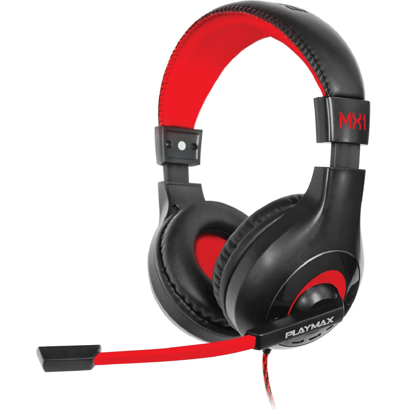 Buy the Playmax MX1 Universal Console Gaming Headset - Red ( PMX1HS ...