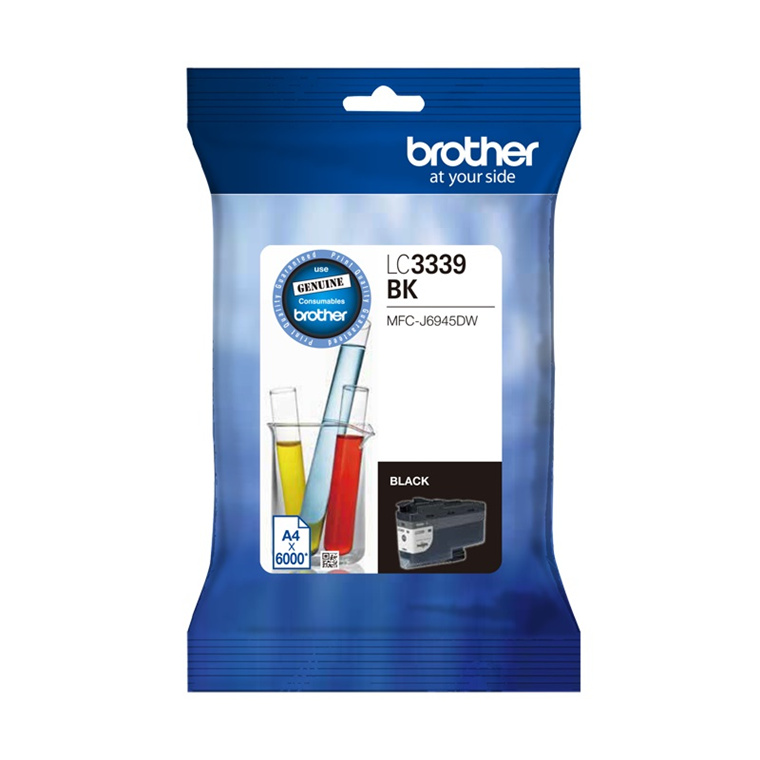 Buy the Brother LC3339XLBK Original Ink Cartridge - Black - Inkjet ...