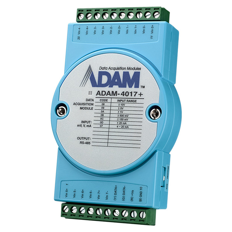 Buy the Advantech ADAM-4017+ 8AI Modbus RS-485 Remote I/O ( ADAM-4017 ...
