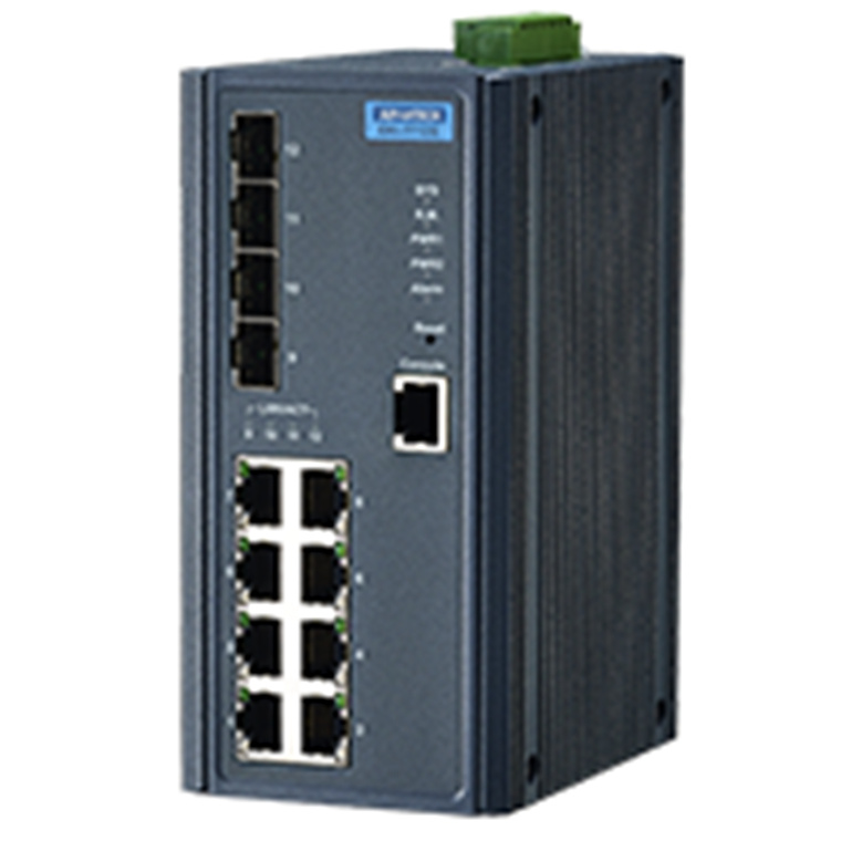 Buy the Advantech EKI-7712E-4FI-AE 8+4G port Gigabit Managed Ethernet ...