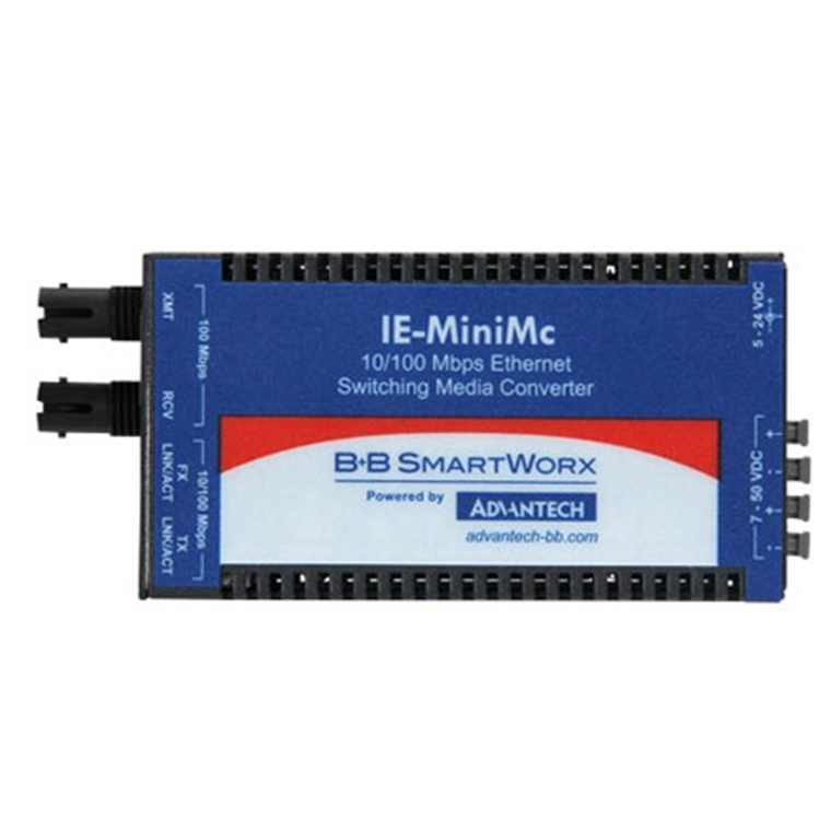 Buy the Advantech IMC-350I-M8ST-PS-A Mini Hardened Media Converter,100Mbps,... ( IMC-350I-M8ST ...
