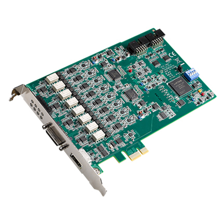 Buy the Advantech PCIE-1803-A1E 8-ch, 24-Bit, 128kS/s PCIE DSA Card ...