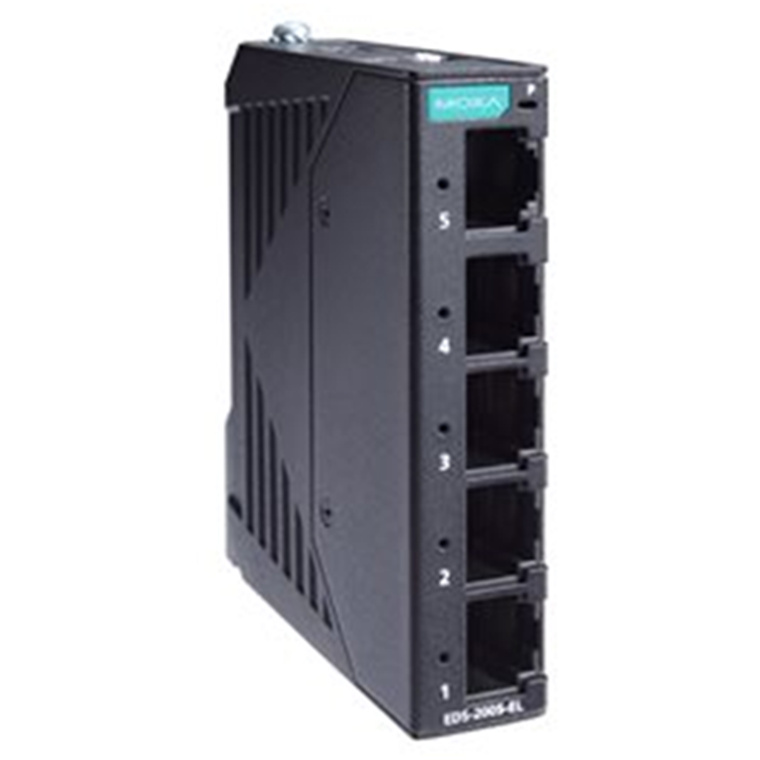 Buy the MOXA industrial switch EDS-2005-EL-T 5-port with metal housing ...
