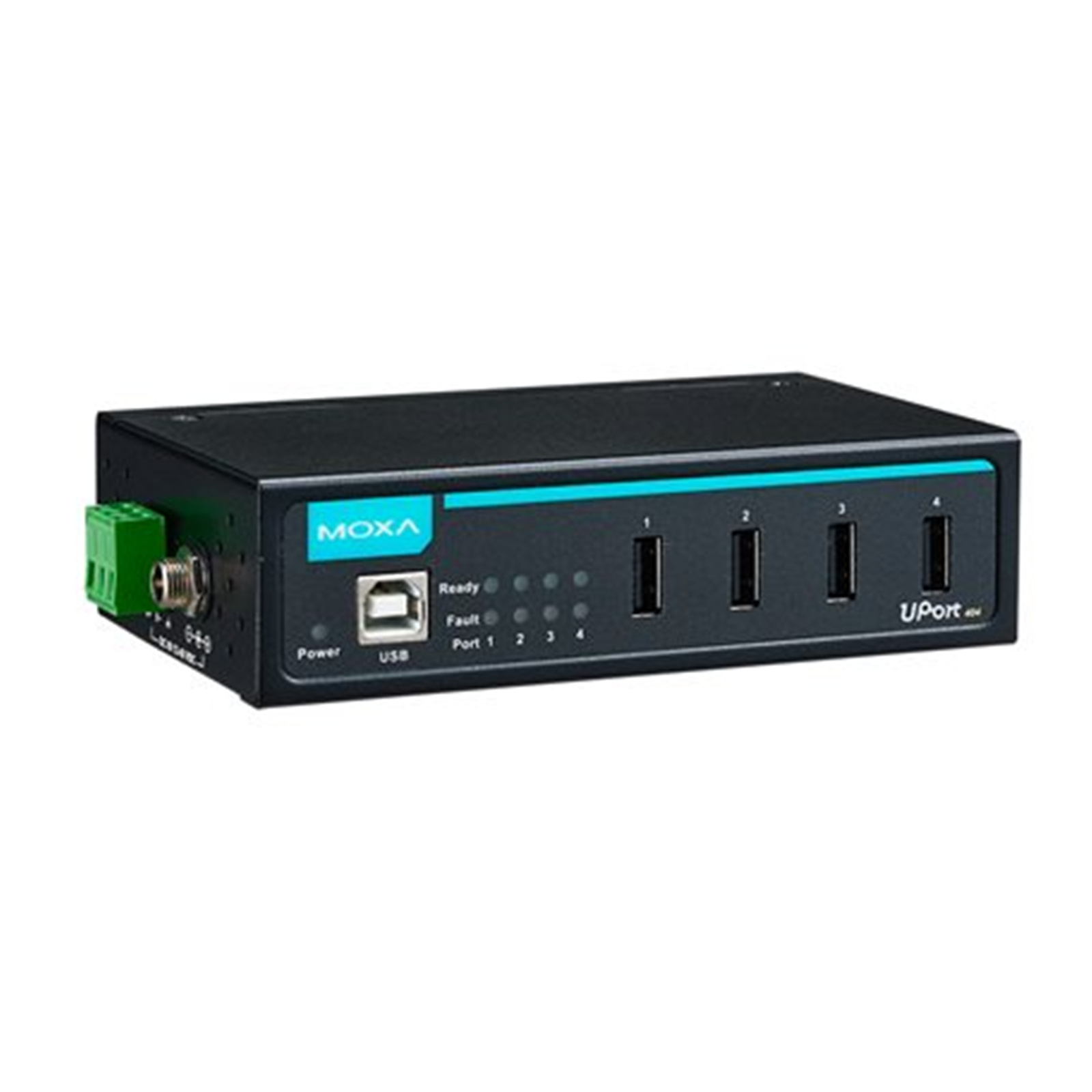 Buy the MOXA UPort 407 7-port industrial USB hub, adaptor included, 0 ...