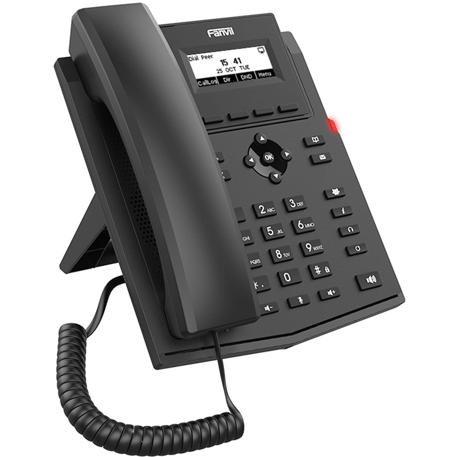 Buy the Fanvil X301P SIP phone - 2.3" with HD audio, dual 10/100 Mbps ...