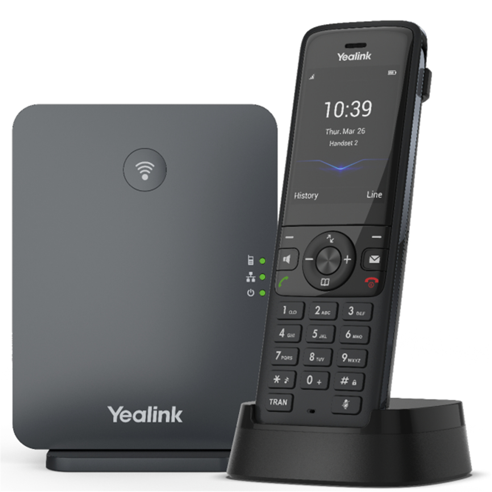 Buy the Yealink W78P 10-SIP DECT Cordless Phone System with W70B Base Station... ( 1302026 ...