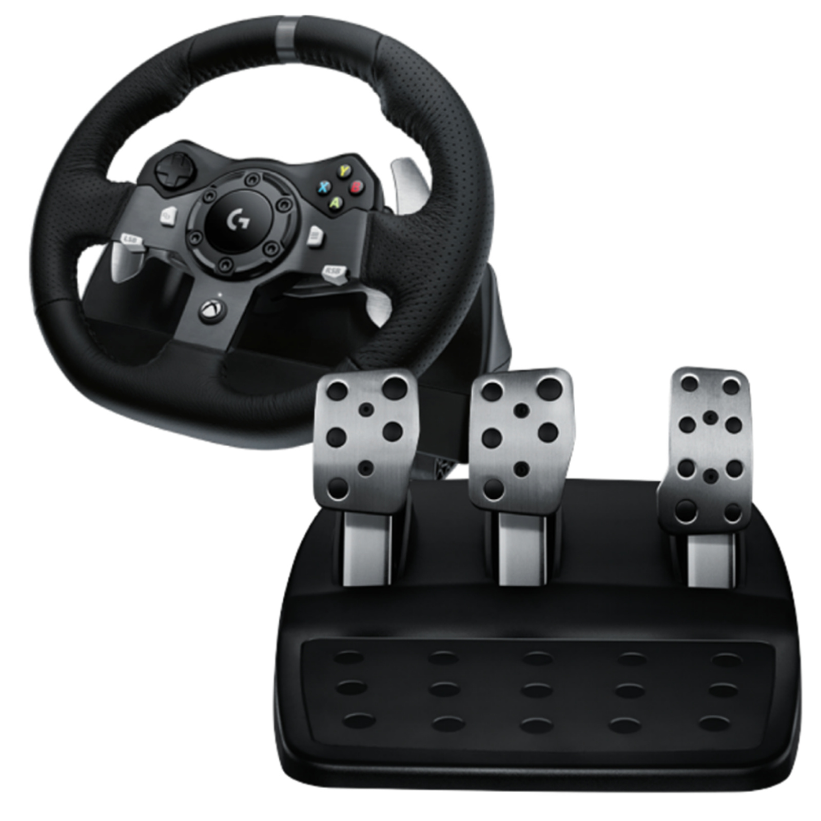 Buy the Logitech G920 Driving Force Racing Wheel Gaming for Xbox One ...