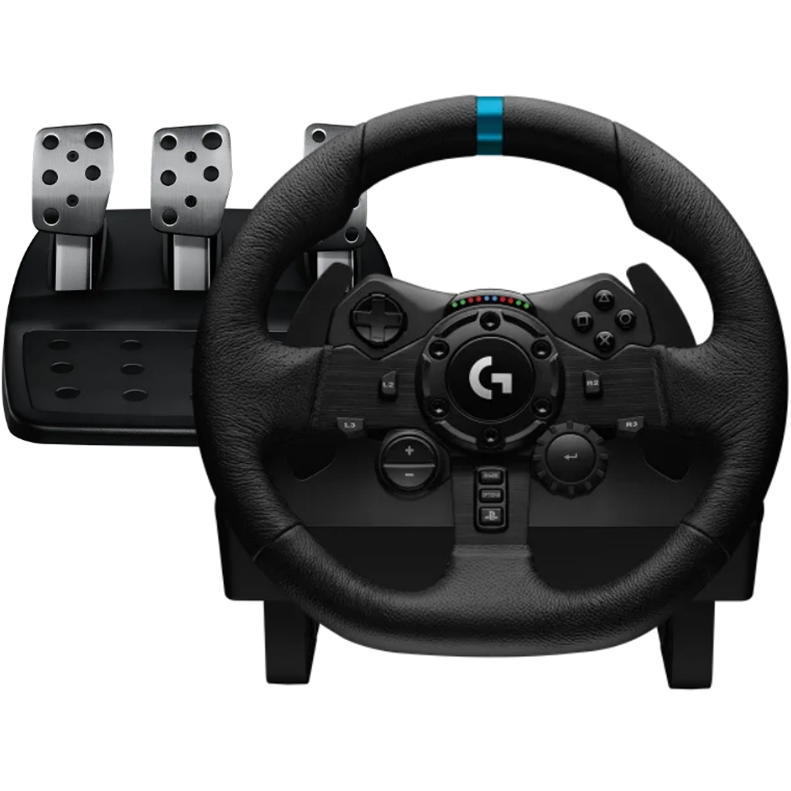 Buy the Logitech G923 TrueForce Sim Racing Wheel For Playstation 4 5 ...