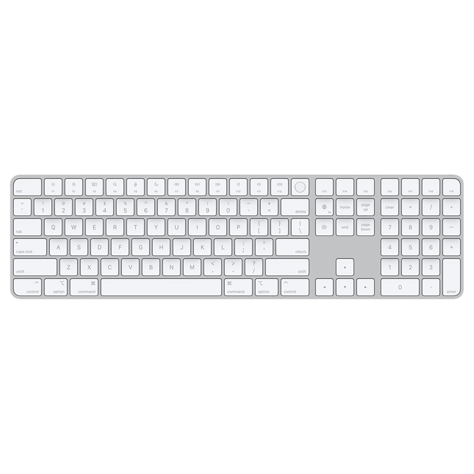 Buy the Apple Magic Keyboard with Touch ID & Numeric Keyboard (Touch ID ...