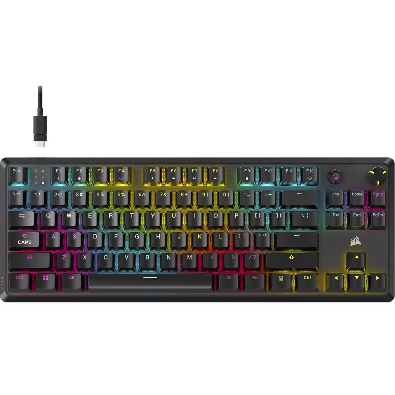 Buy the Corsair K70 CORE TKL RGB Mechanical Gaming Keyboard CORSAIR MLX ...