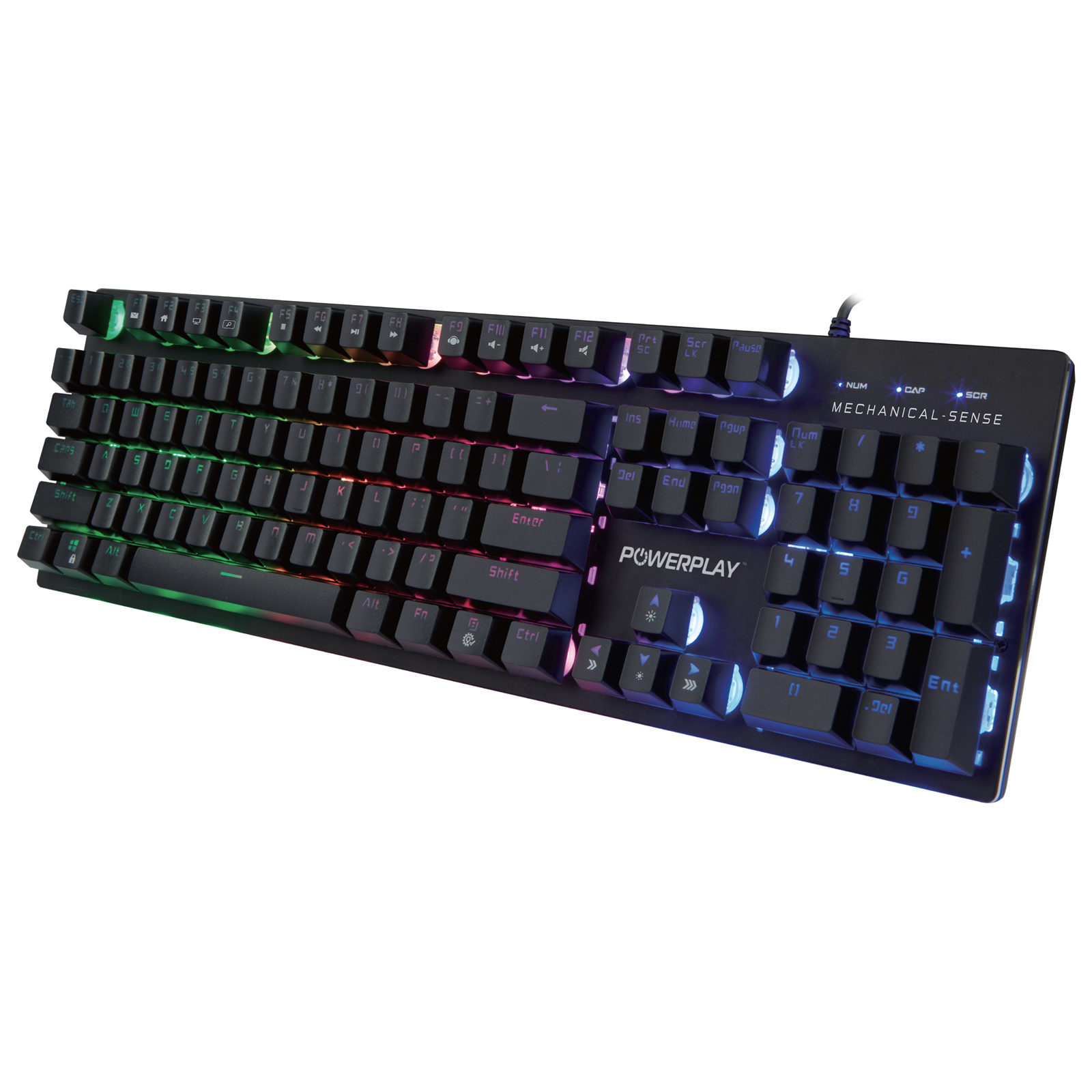 Buy the PowerPlay E-Blue Mechanical-Sense RGB Gaming Keyboard ( EBMKB ...
