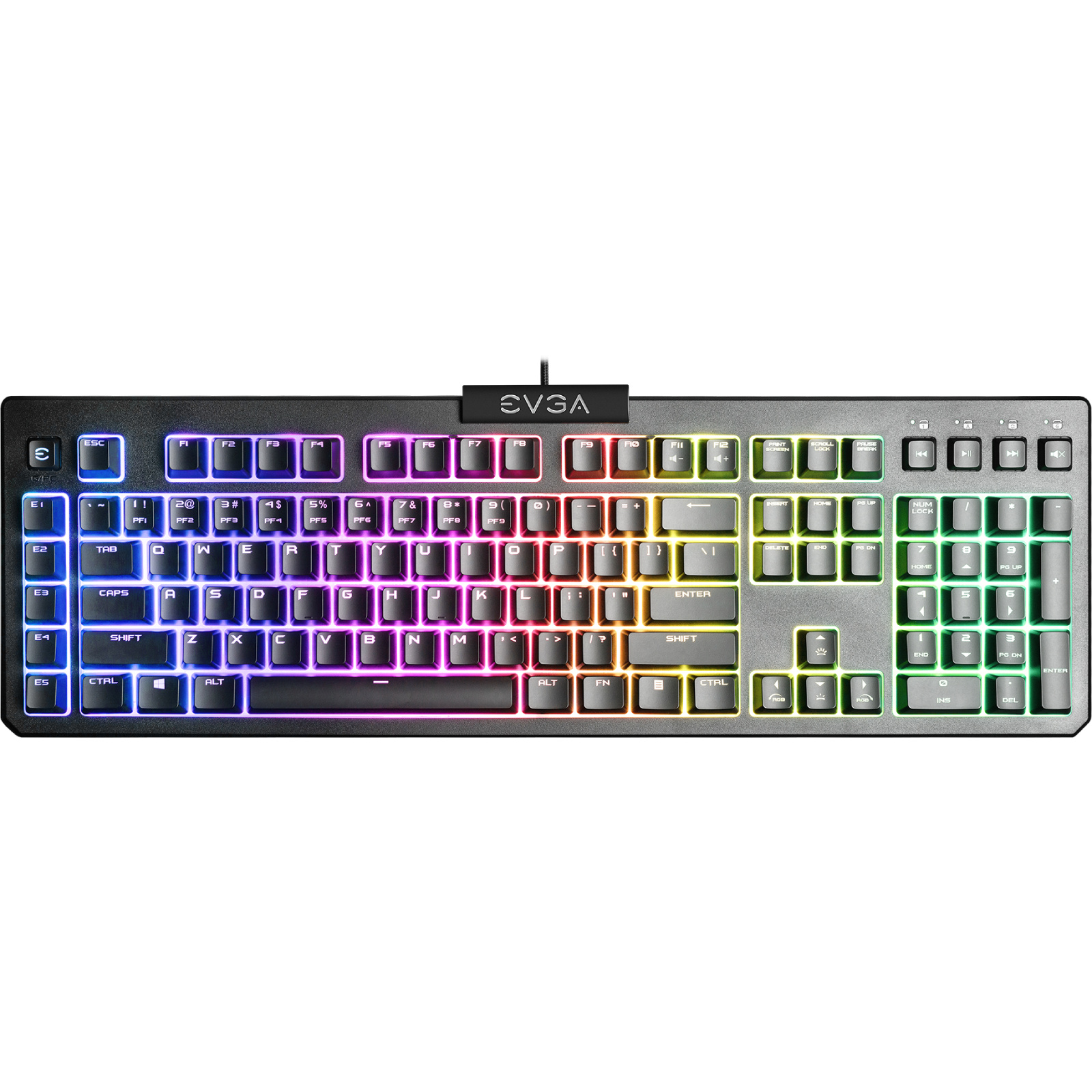 Buy the EVGA Z12 RGB Keyboard - Black ( 834-W0-12US-KR ) online ...